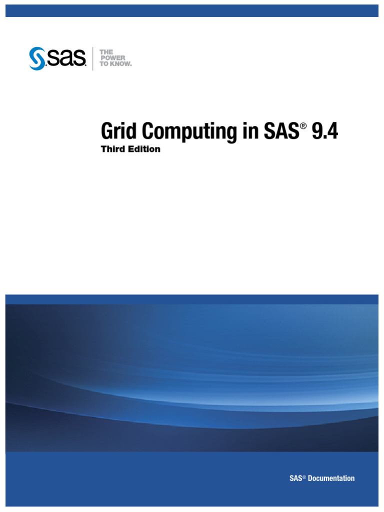 Grid Computing in SAS 9.4 Third Edition | PDF | Grid Computing | Sas ...