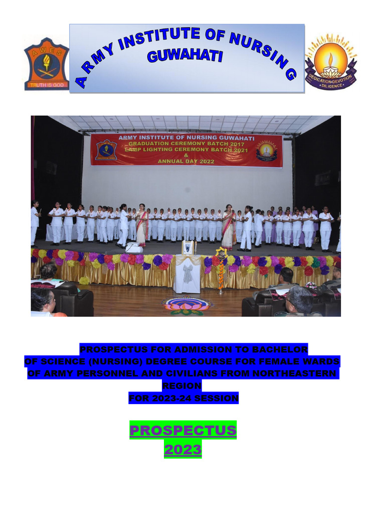 B.Sc Nursing Admission Prospectus 2023 | PDF | Nursing