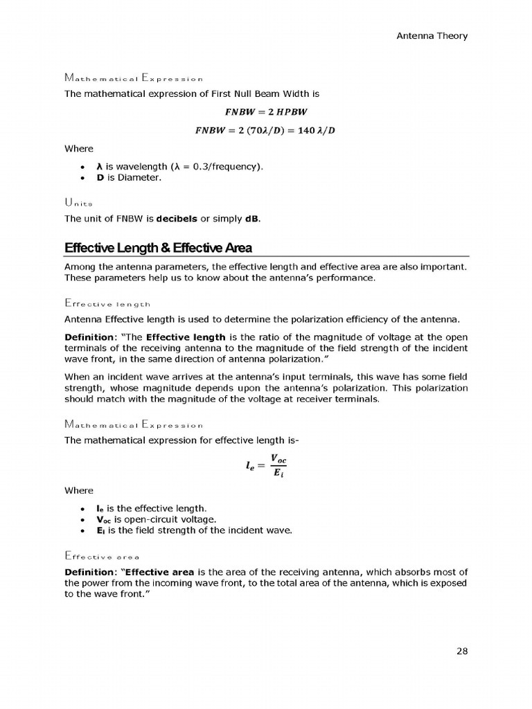 Antenna-Theory-Tutorial Part 2 - Page - 14 | PDF Antenna-Theory-Tutorial Part 2 - Page - 14 | PDF