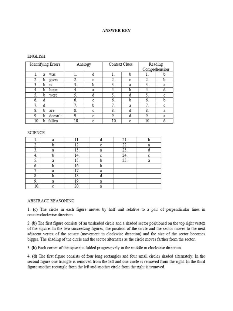 HS Reviwer (ANSWER KEY_1) | PDF | Geometric Shapes | Euclidean Plane Geometry