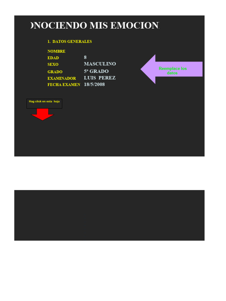 Conociendo Mis Emociones 2 Pdf Ciencias Del Comportamiento