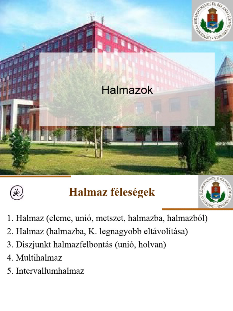 Halmazok | PDF