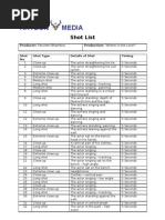 Edit Decision List Template With Screenshots | PDF