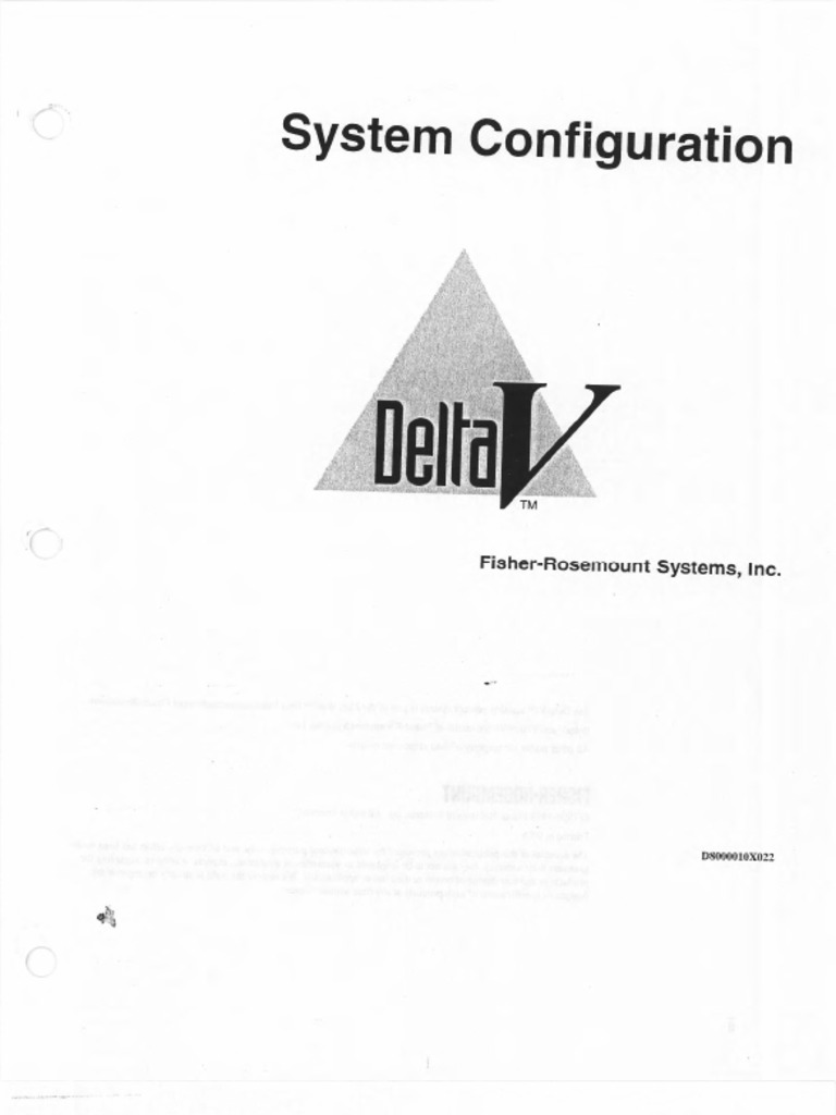 Fisher-Rosemount Systems, Inc - Delta V Digital Automation System | PDF