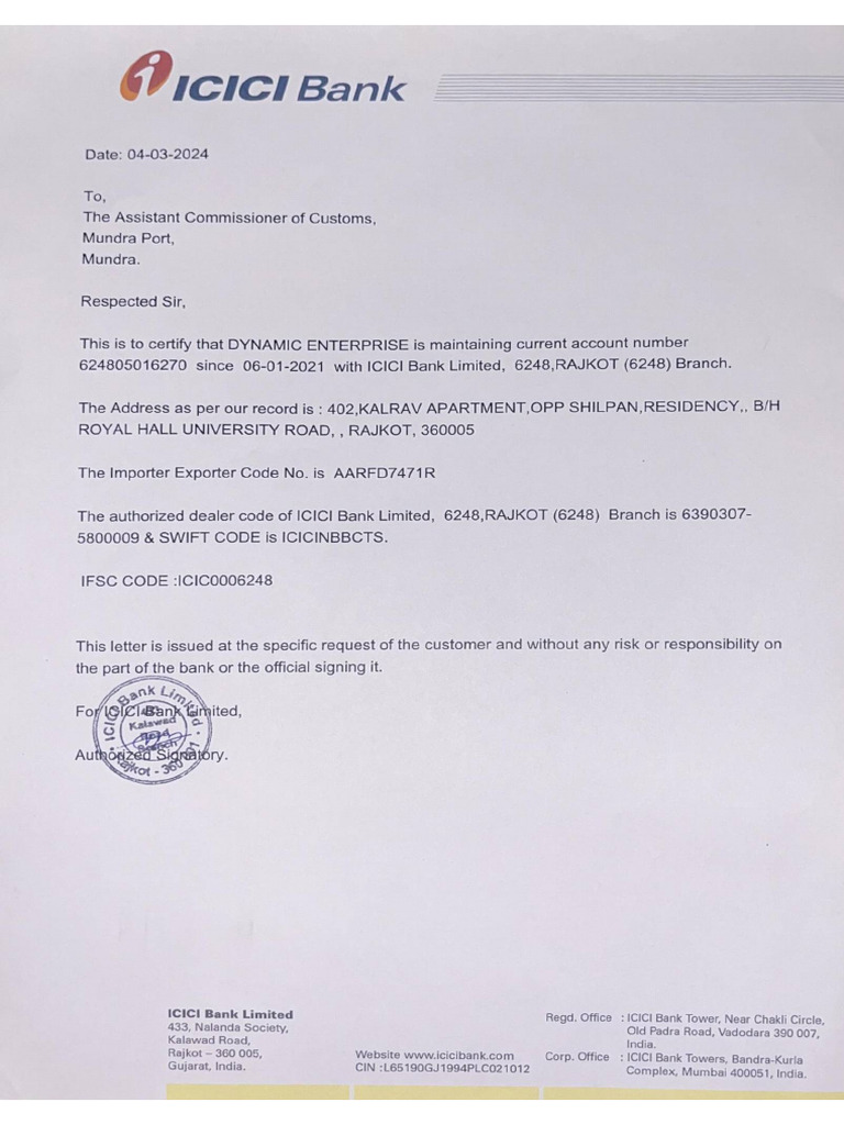 Bank Ad Code | PDF
