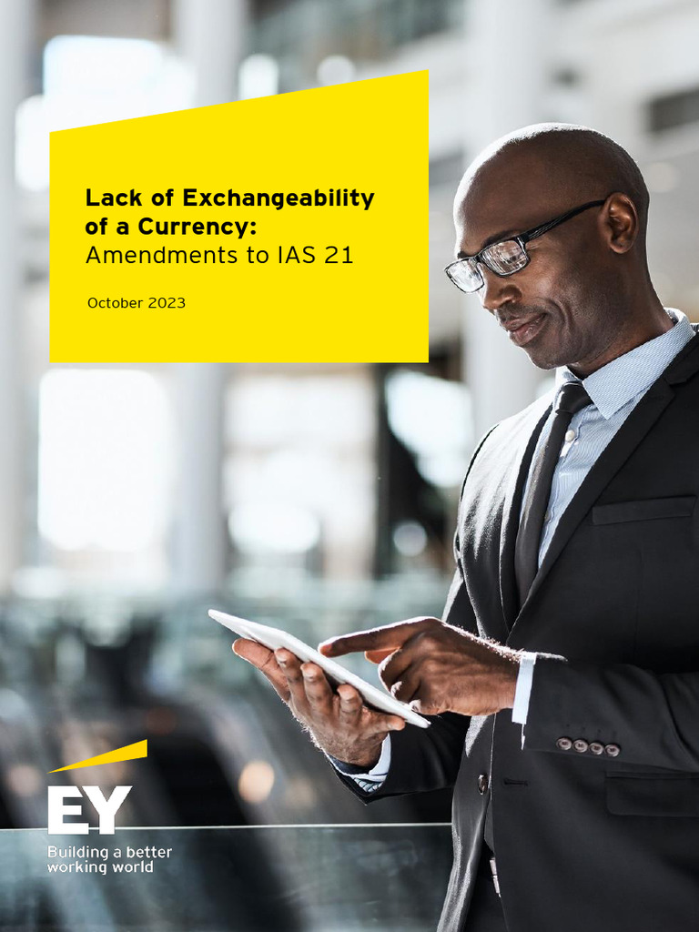 IAS 21 Lack of Exchangeability of A Currency | Download Free PDF ...