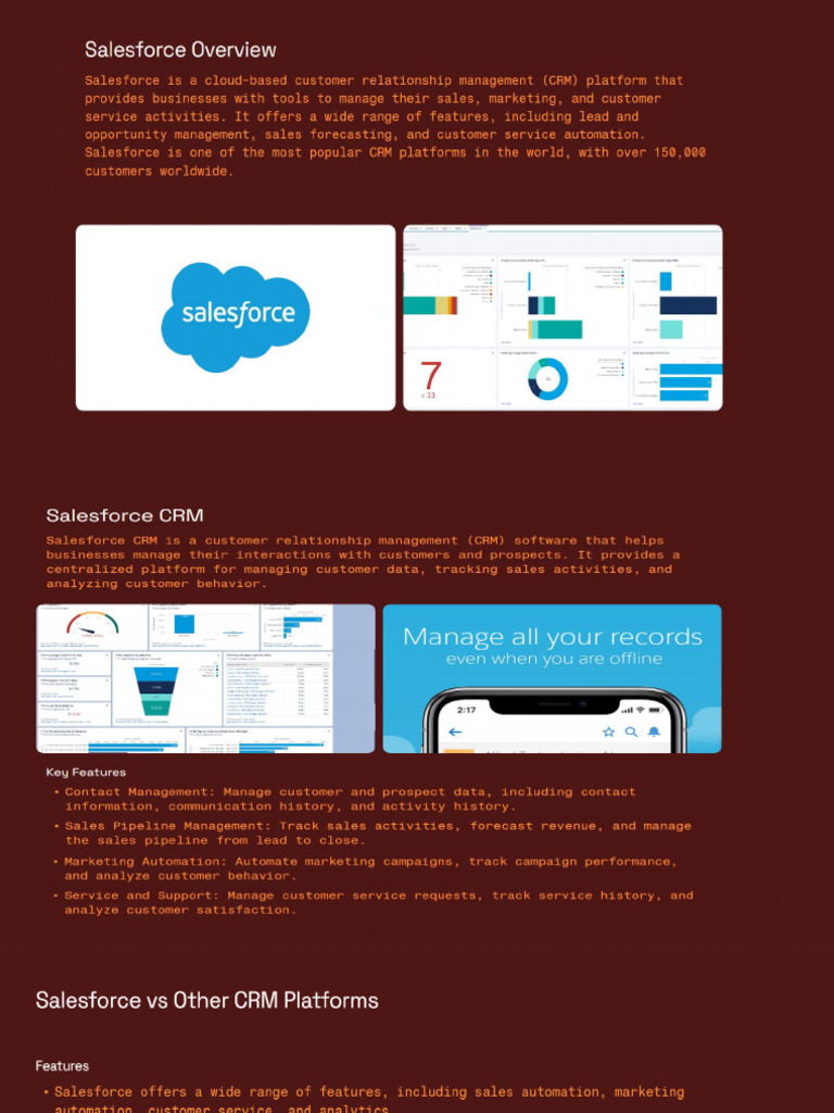 Salesforce Presentation | PDF