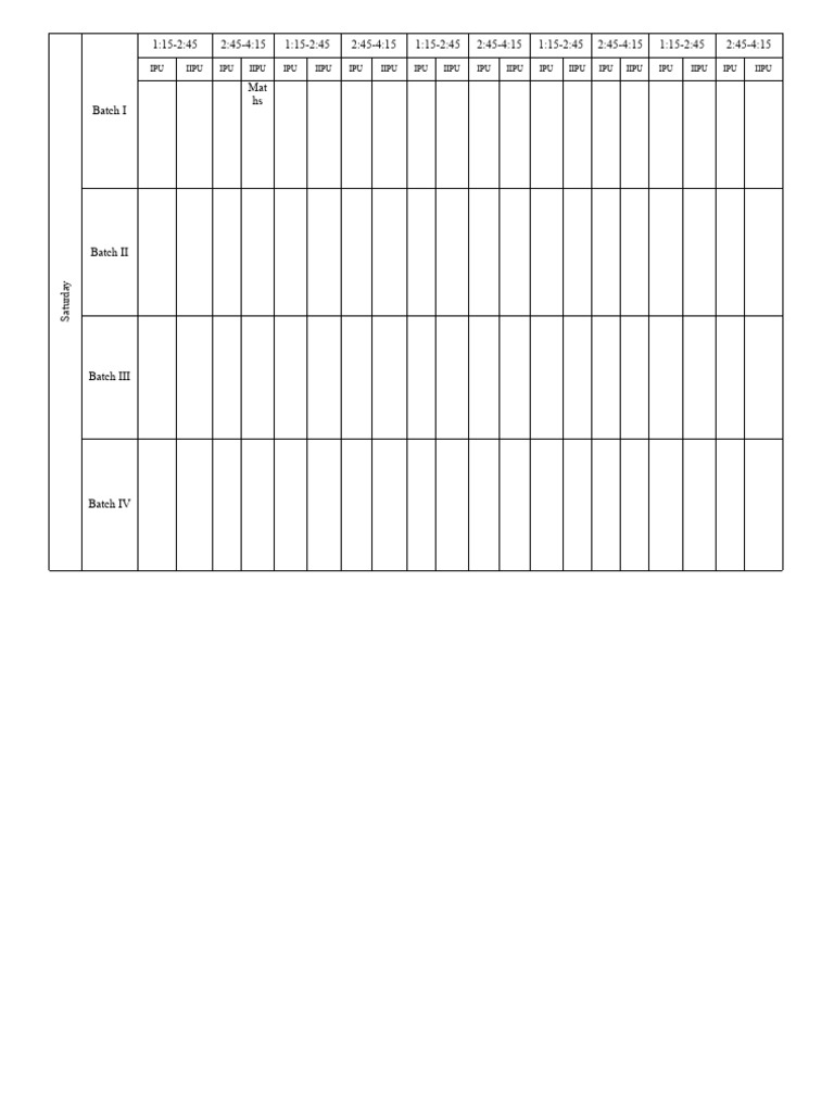 2023-24 PUC Class Schedule Mandya | PDF