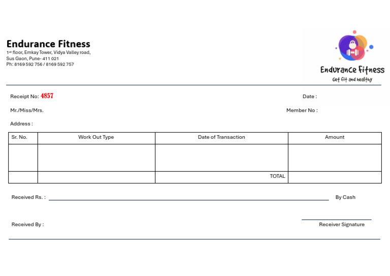 Gym Bill Latest | PDF