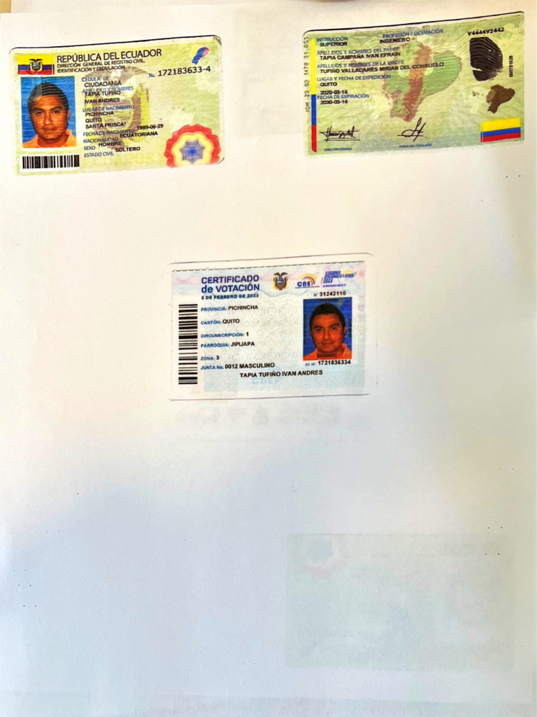 Cédula Andres | PDF