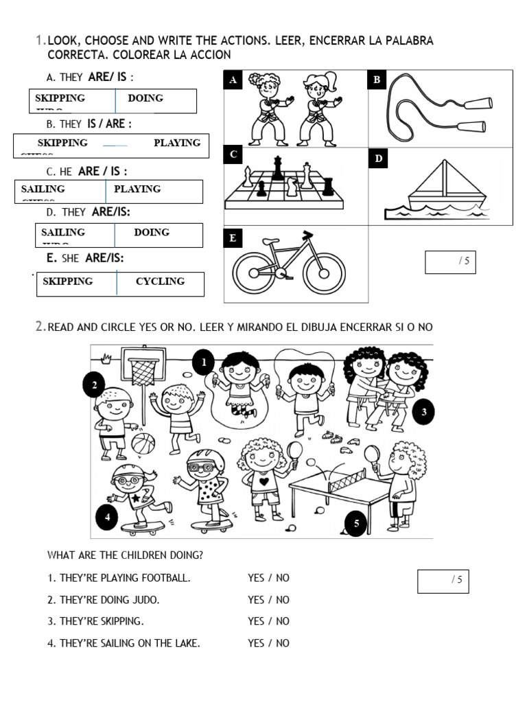 Bright Ideas 3 Unit 1 Test Activities | PDF