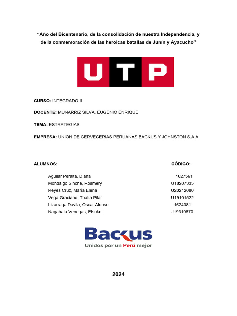 S05 - Tarea - Estrategias (2) (Recuperado Automáticamente) ULTIMO | PDF | Fabricación de cerveza ...