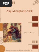 Parabula NG Alibughang Anak Buod at Aral | PDF