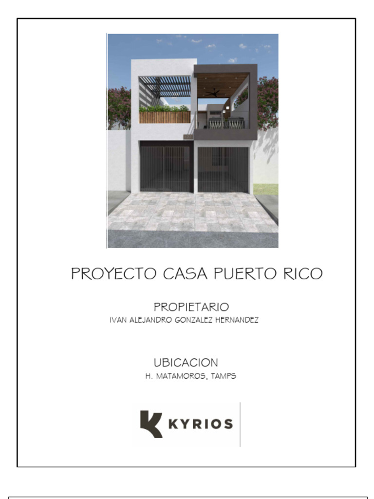 Planos de Casa en Puerto Rico | PDF