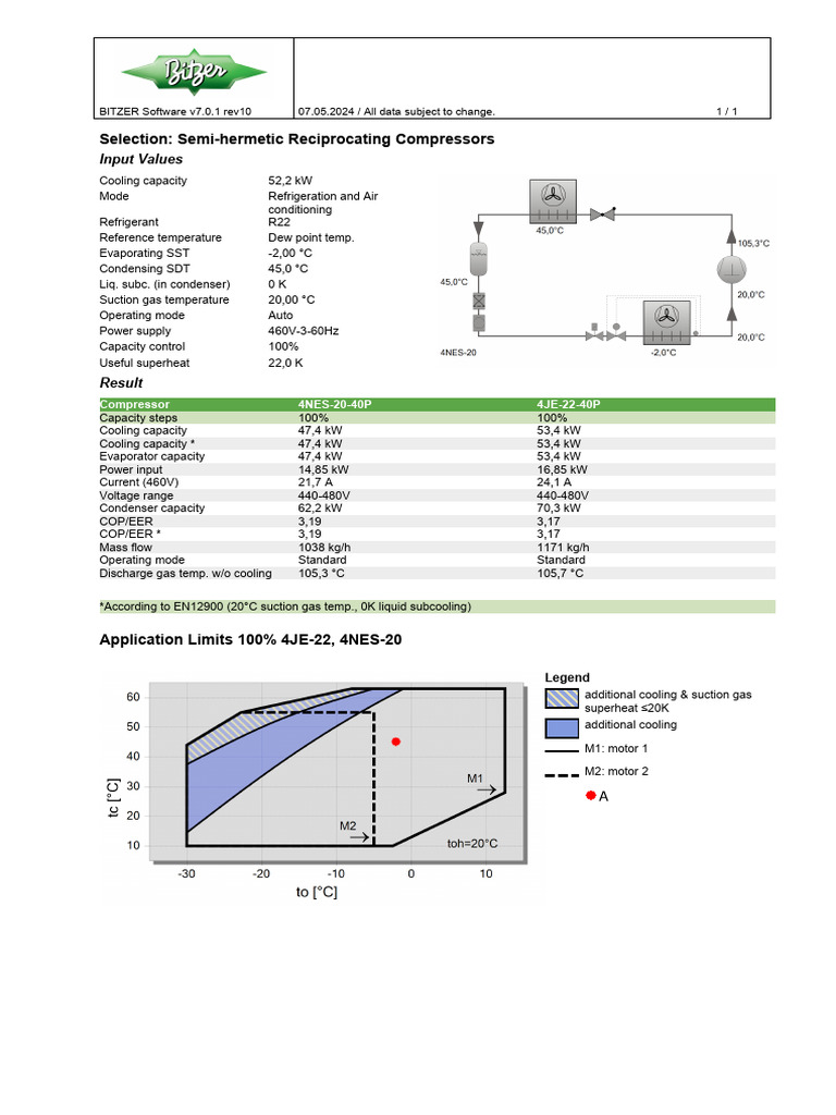 Bitzer Selection Software | PDF | Energy Technology | Electromechanical ...