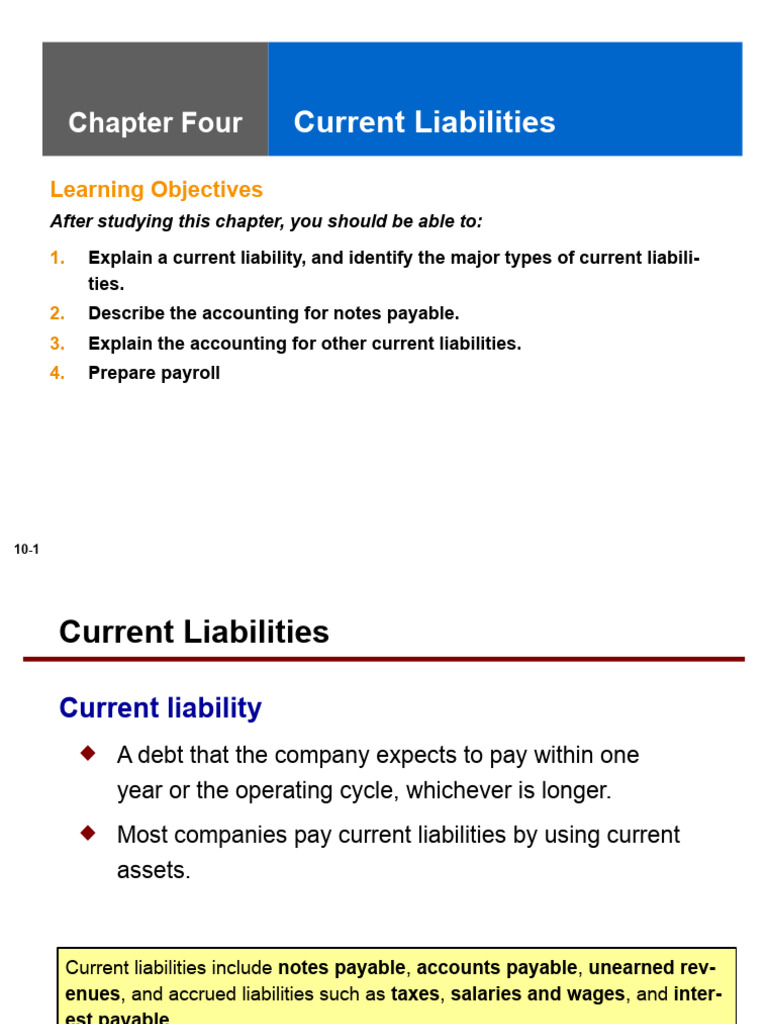 FA II - Chapter 3, Current Liabilities | PDF | Payroll Tax | Payroll