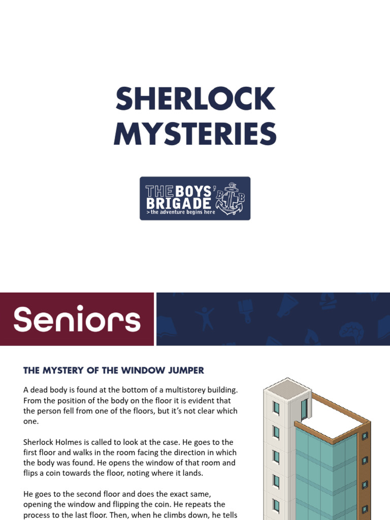 Seniors-Sherlock Mysteries | PDF