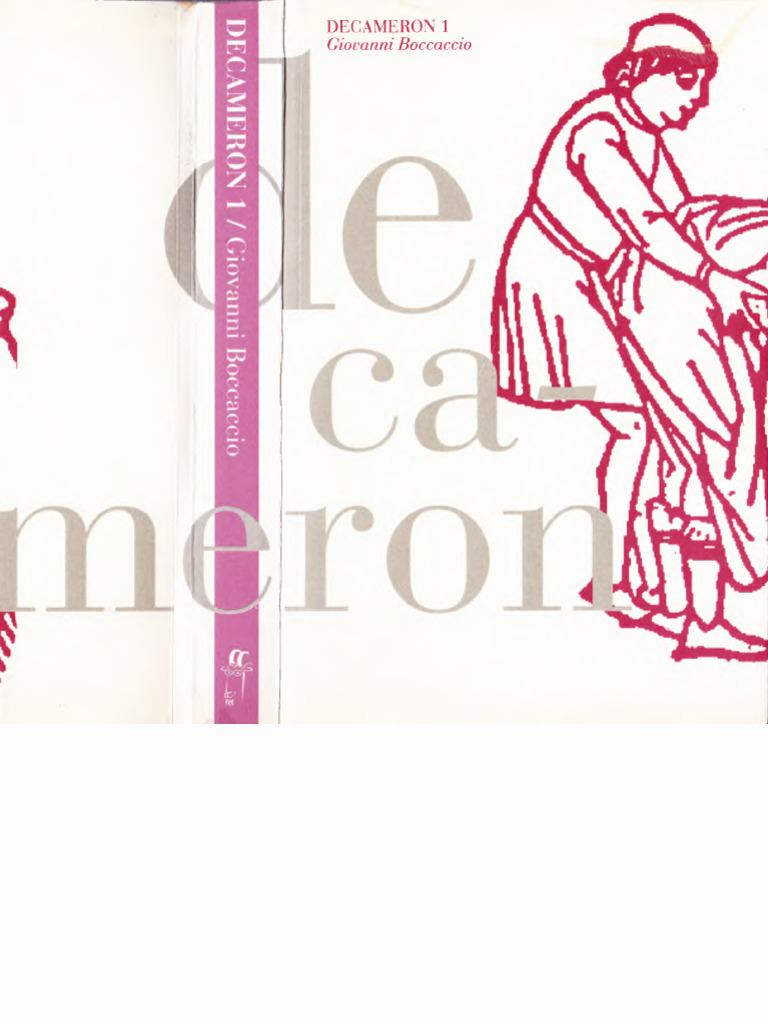 Giovanni Boccaccio - Decameron - Cilt 1 - Oğlak 1999 | PDF