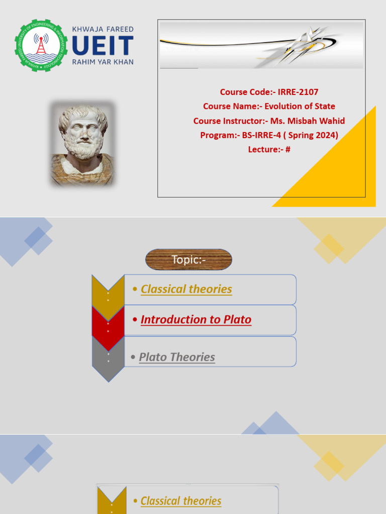 Lecture #17,18 | PDF | Plato | Knowledge Lecture #17,18 | PDF | Plato | Knowledge