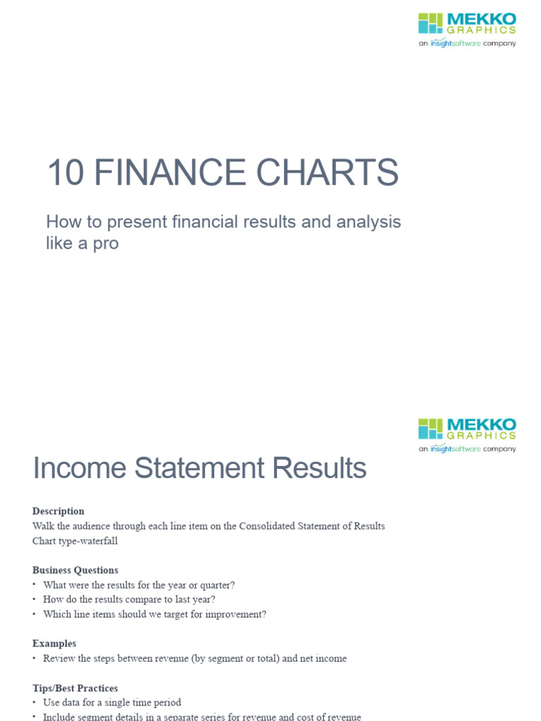 Mekko Graphics 10 Finance Charts | PDF | Income Statement | Revenue