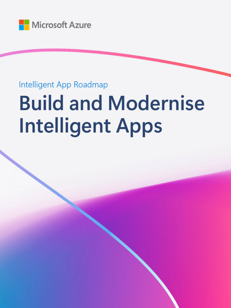 Build and Modernize Intelligent Apps | PDF | Cloud Computing | Microsoft Azure