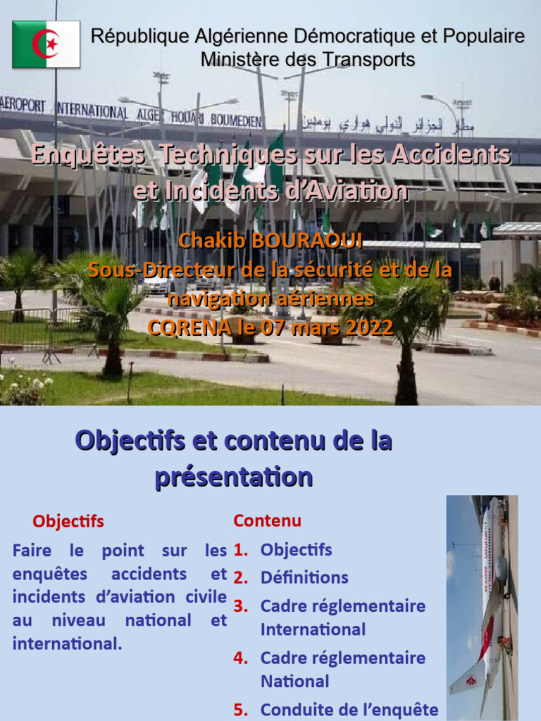 Présentation AIG Le 07 Mars 2022 | PDF | Avion | Aviation