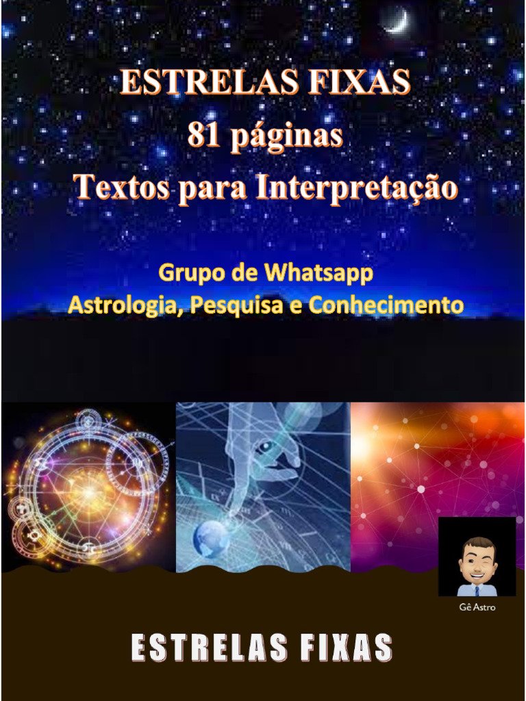 Estrelas Fixas na Astrologia e Melothesia | PDF