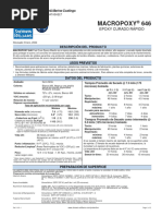 Ficha Tecnica Epoxi Macropoxy 646 FC Sherwin Williams | PDF | Epoxy ...
