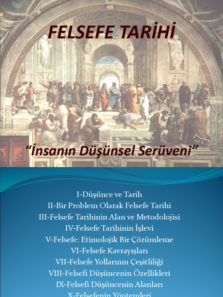 Felsefe Tarihi1 | PDF