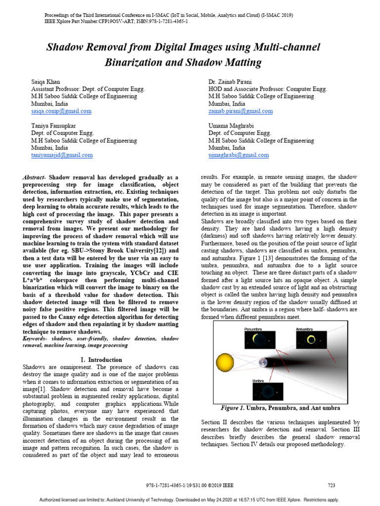 Khan 2019 | PDF | Image Segmentation | Image Processing
