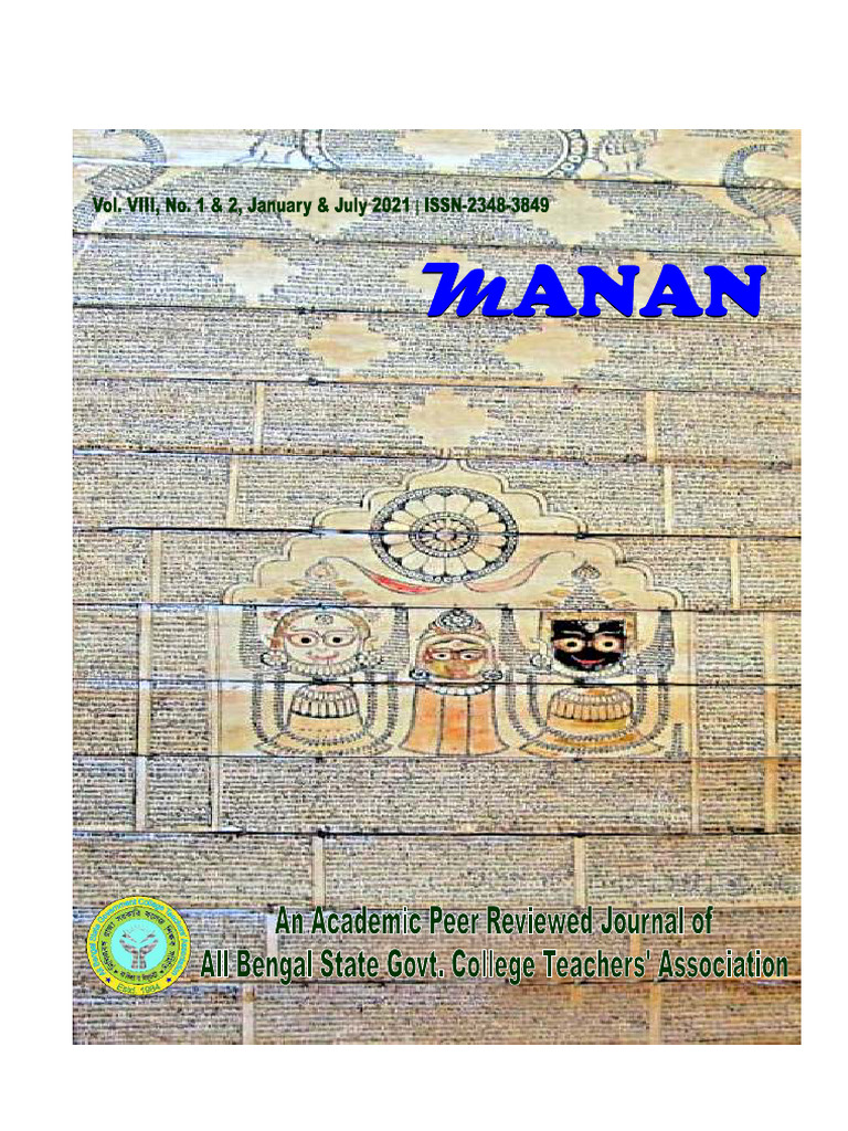 Manan, Vol. VIII, No. 1 & 2, January & July 2021 | PDF