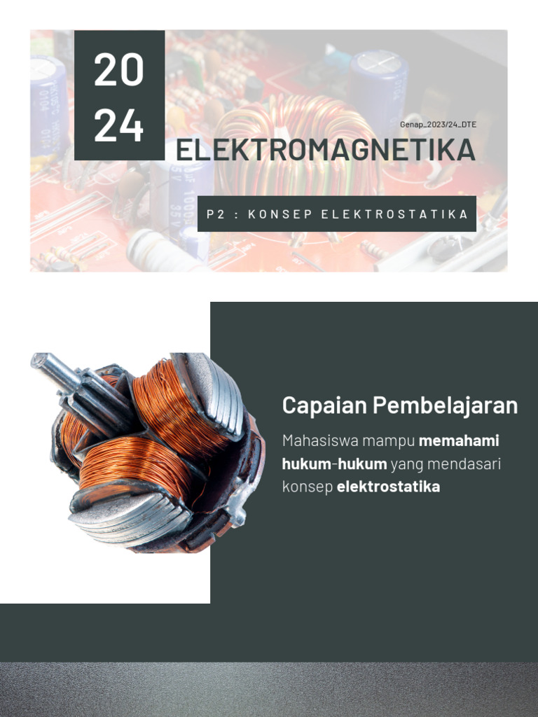 Konsep Dasar Elektrostatika dan Coulomb | PDF