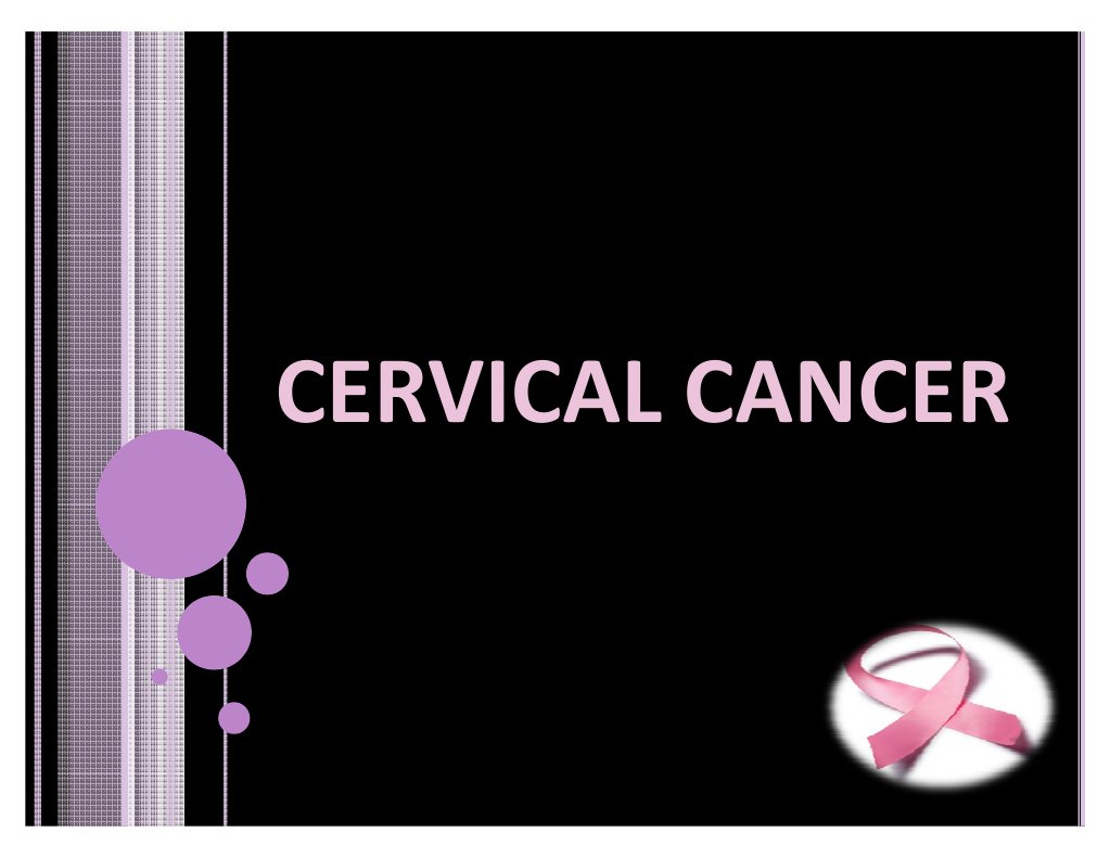Cervical Cancer | PDF