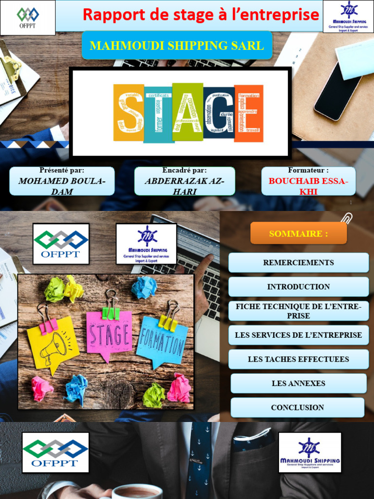 Rapport de Stage 1 | PDF | Facture | Banques