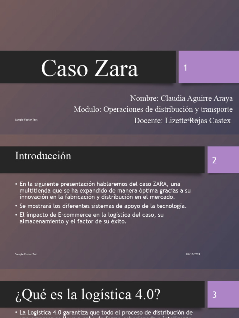 Big Data en el Caso Zara | PDF | Logística | Aprendizaje automático