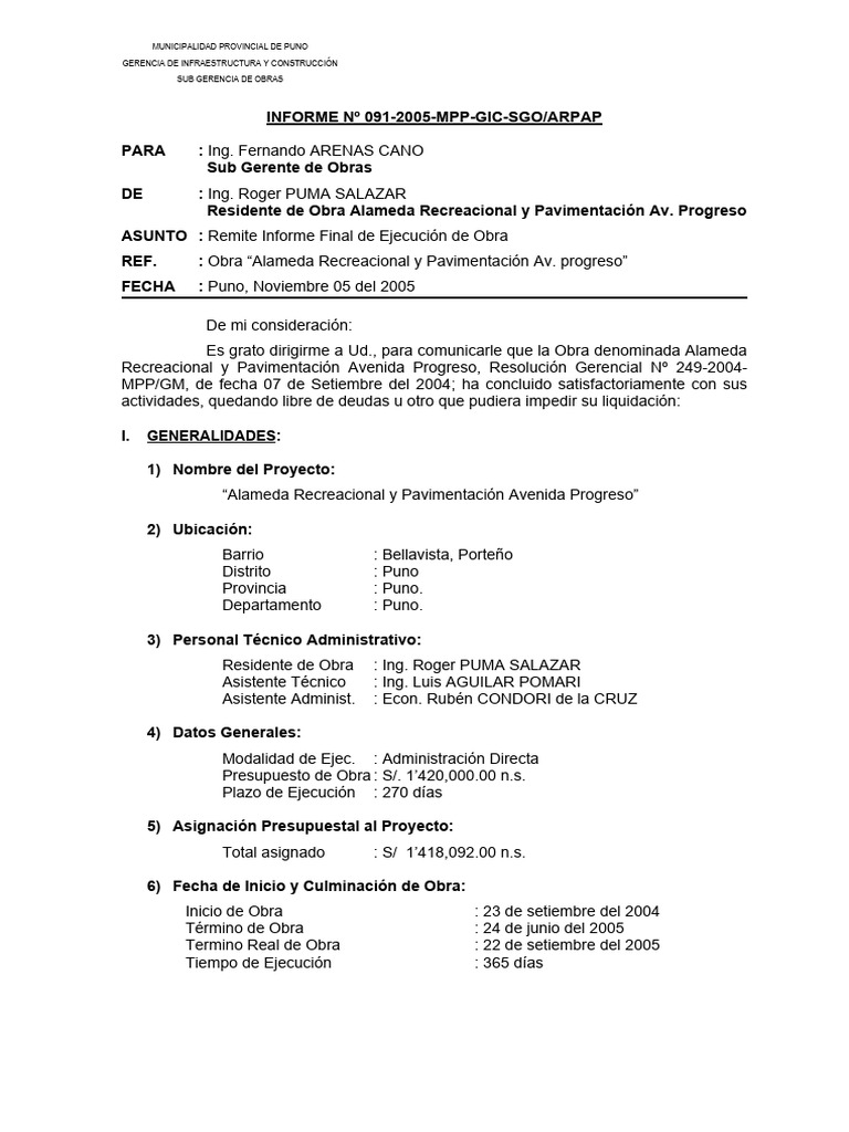 Inf. Final - Presentacion | PDF | Ciencia y matemáticas | Informática