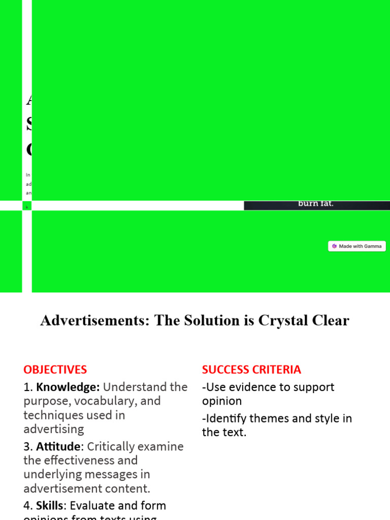 Analyzing Advertising Techniques and Impact | PDF | Advertising | Human ...