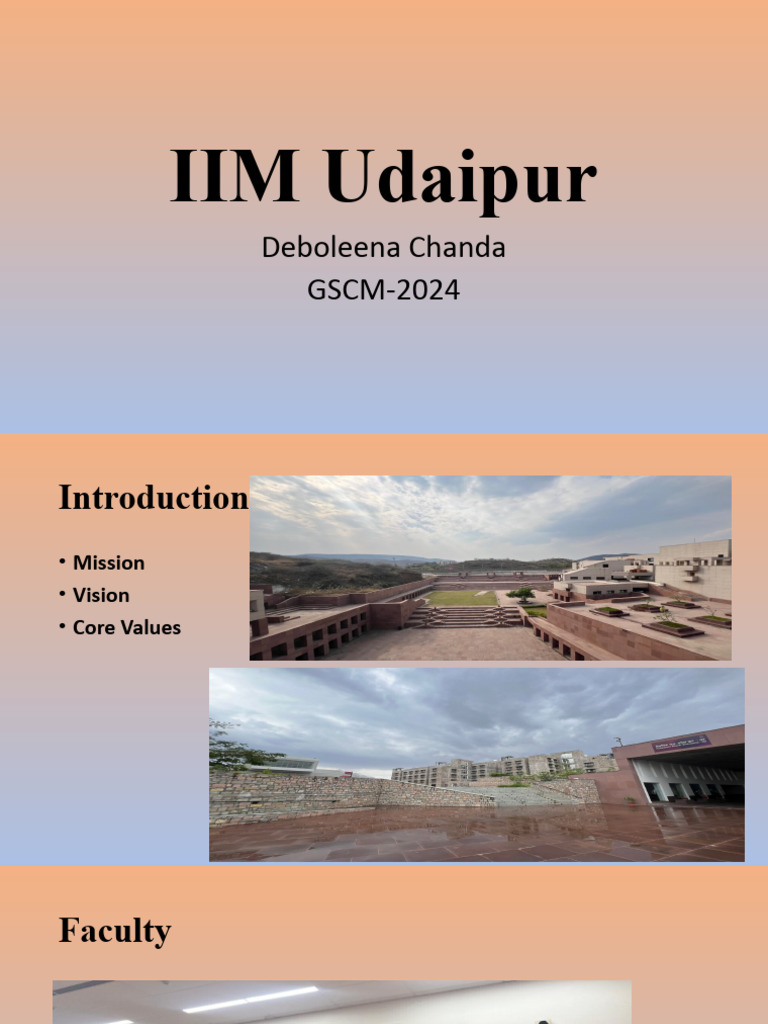 Iim Udaipur Pdf