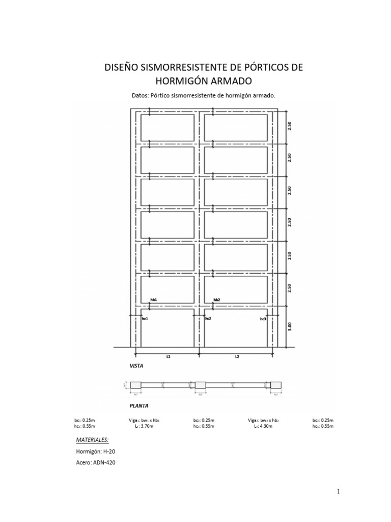 06 Ejercicio Diseño de Columnas | PDF | Braguero | Viga (Estructura)