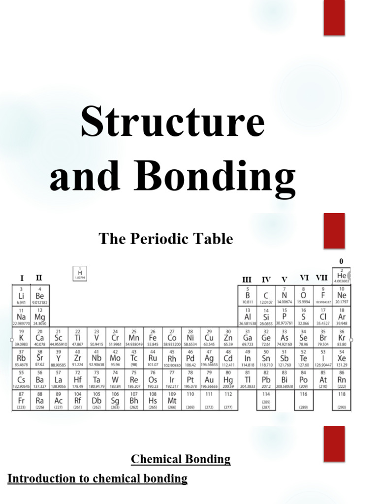 Chemical Bonding | Download Free PDF | Chemical Bond | Chemistry