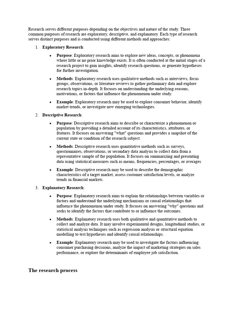 Research Methodolgy | PDF | Methodology | Quantitative Research