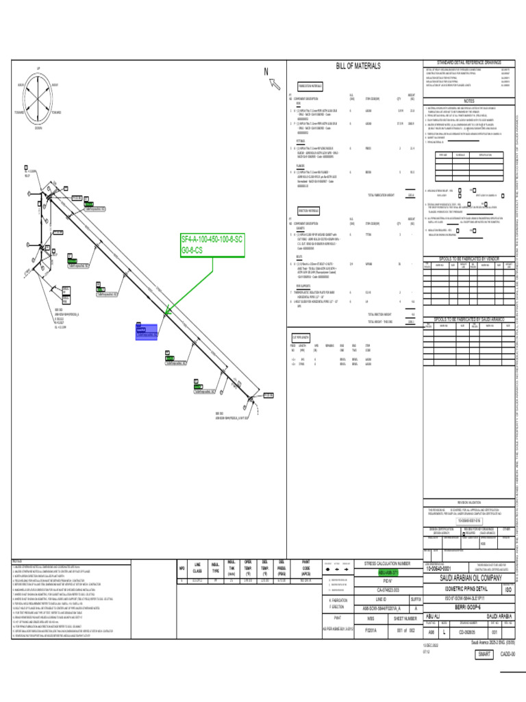 Saudi Aramco Isometric Piping Details | PDF | Pipe (Fluid Conveyance ...