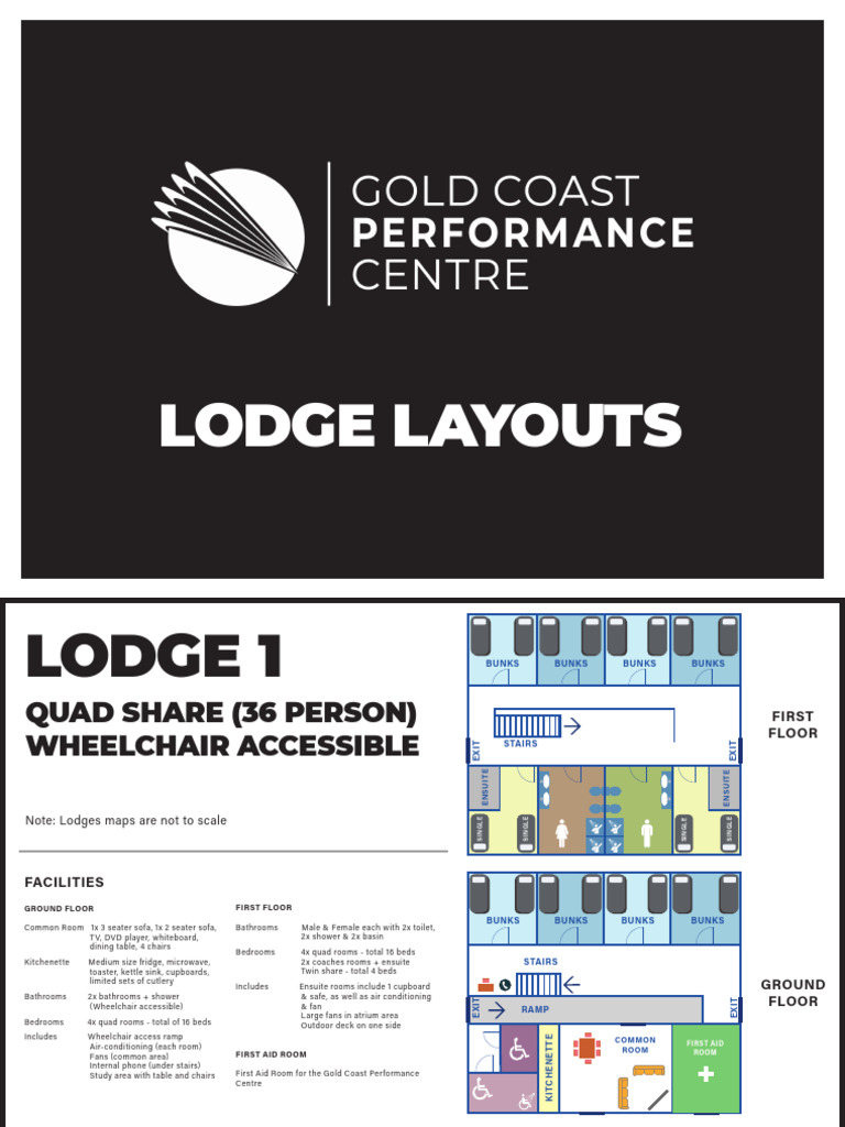 Lodge Layouts | Download Free PDF | Bathroom | Bedroom