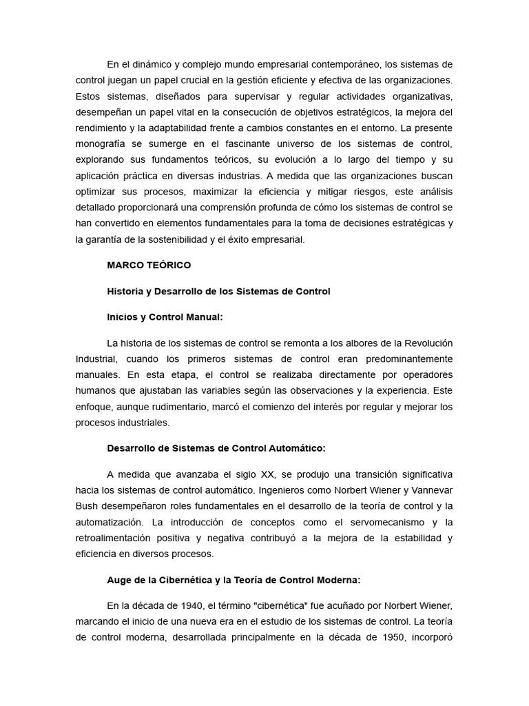 En El Dinámico y Complejo Mundo Empresarial Contemporáneo | PDF | Scada ...