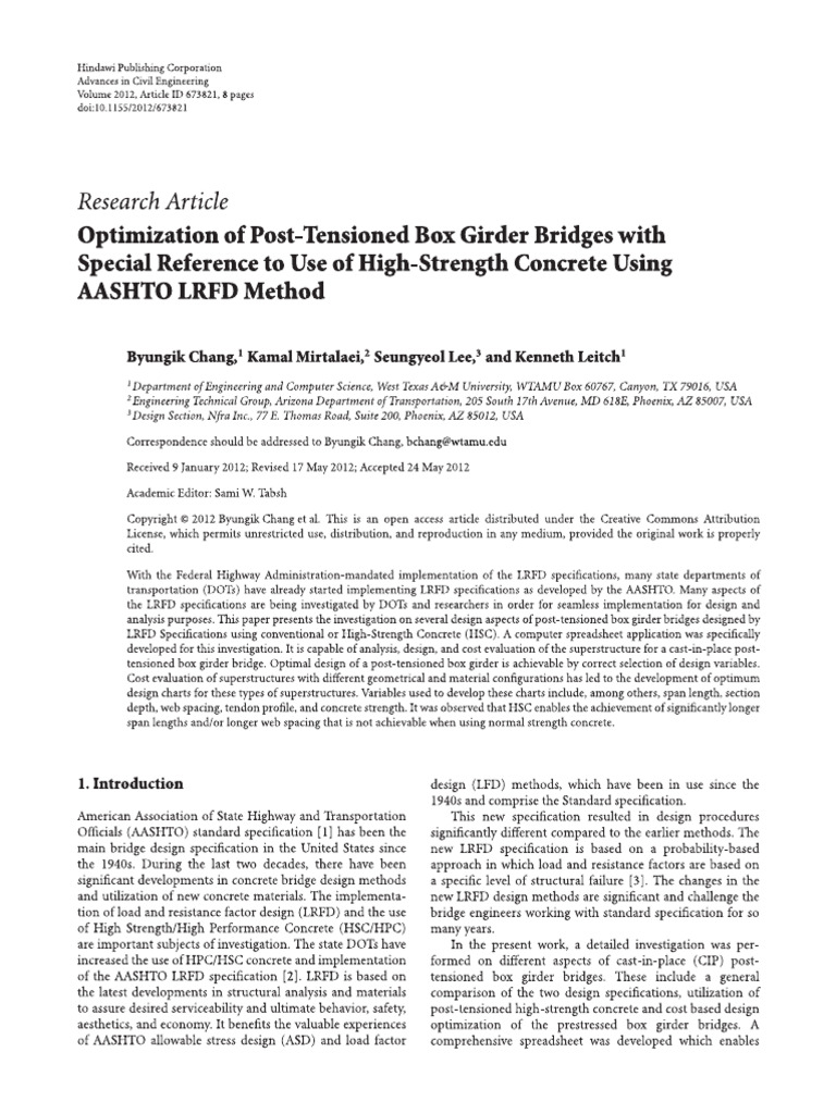 Design LFRD Ss | PDF