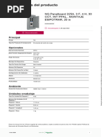 Ficha técnica Tablero NF304AB22S | PDF
