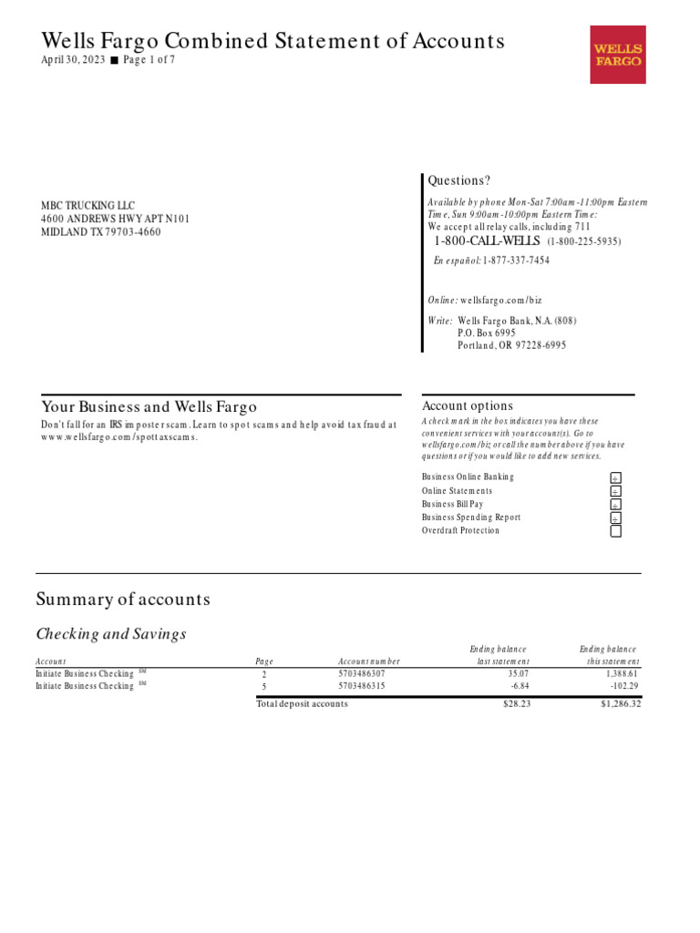 2wsfile | PDF | Overdraft | Fee