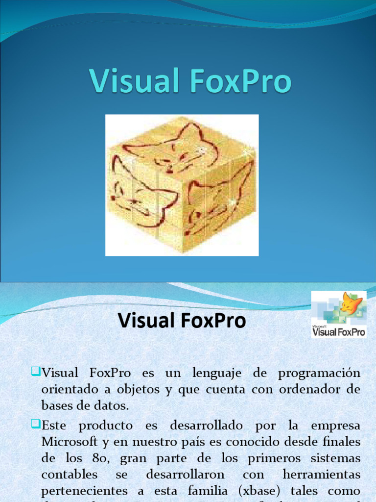 Visual FoxProGrupo 8 | PDF | Informática | Ciencias de la Computación
