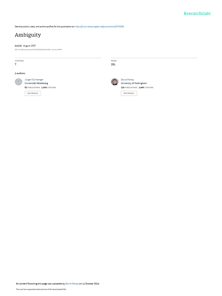 Ambiguity-Decision Making | PDF | Probability | Probability Theory