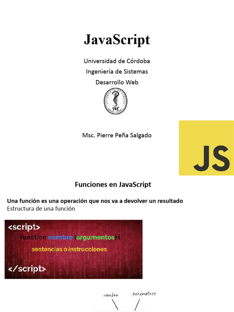 Tercer Encuentro Js | Descargar gratis PDF | Script Java | Informática